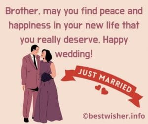 Heartfelt wedding wishes for brother [Both for Elder and Younger ...